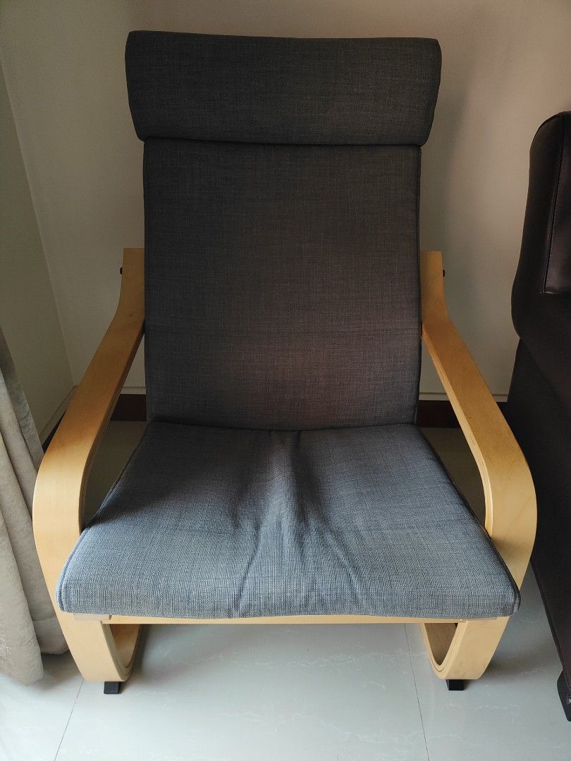 IKEA Poang Chair, Furniture & Home Living, Furniture, Chairs on Carousell