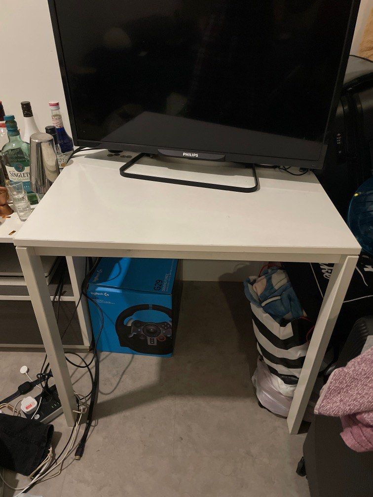 IKEA Study Table, Furniture & Home Living, Furniture, Tables & Sets on ...