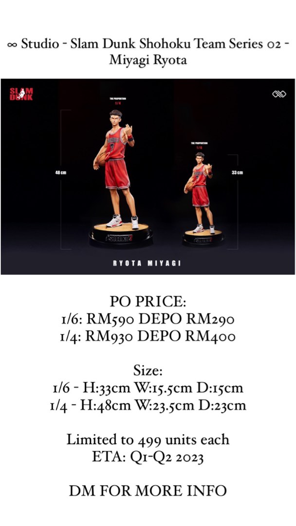 Infinite Studio - Slam Dunk Shohoku Team Series 02 - Miyagi Ryota ...