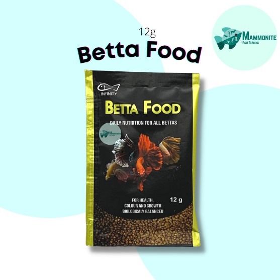 Infinity Betta Food Daily Nutrition for All Bettas Grooming Color ...