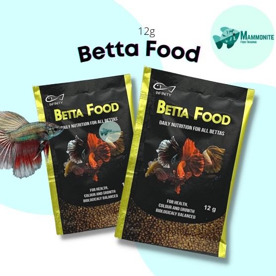 Infinity Betta Food Daily Nutrition for All Bettas Grooming Color ...