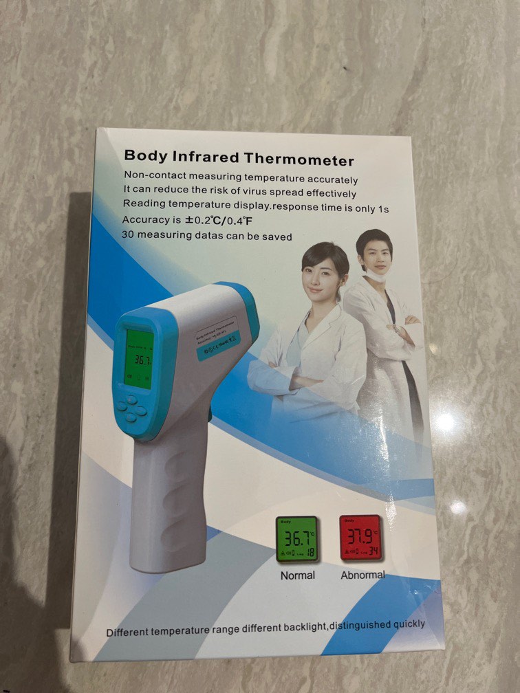 Infrared Thermometer, Health & Nutrition, Health Monitors & Weighing ...