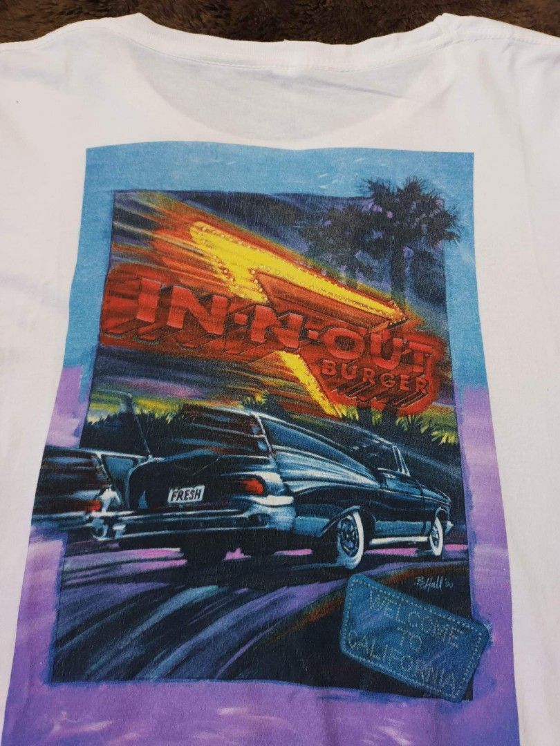 In-N-out burger shirt, Men's Fashion, Tops & Sets, Tshirts & Polo ...