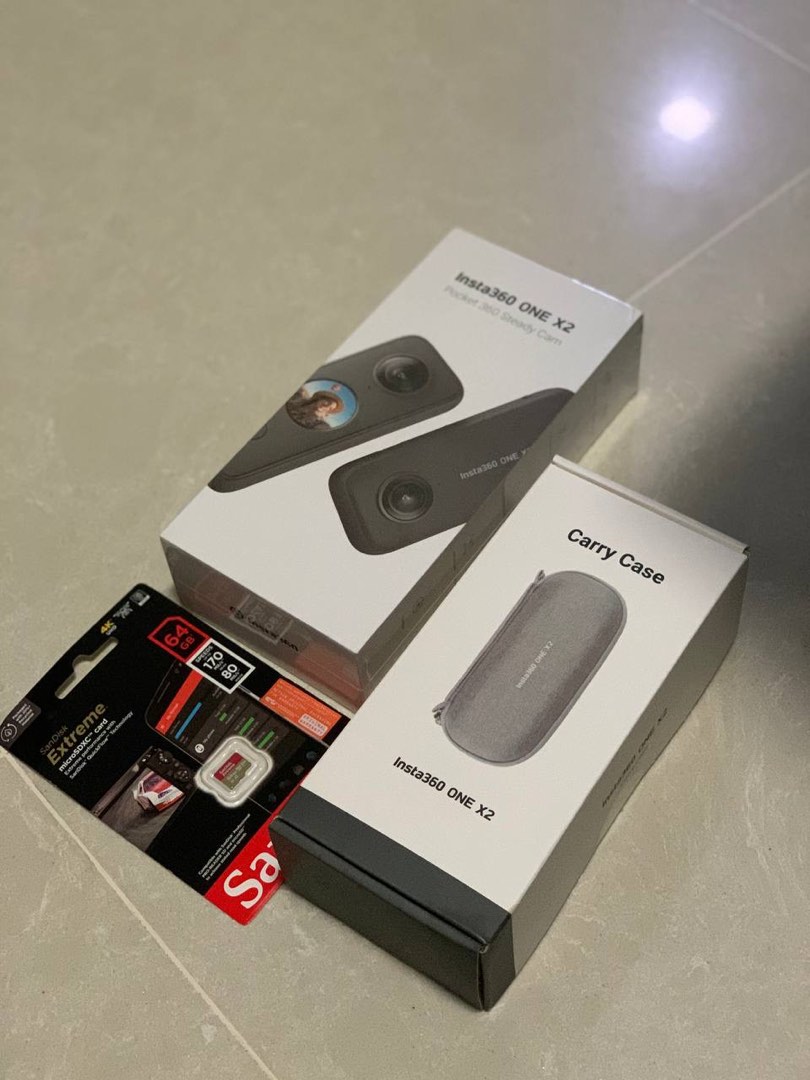 Insta360 One X2 - GoPro Camera, Photography, Video Cameras on Carousell