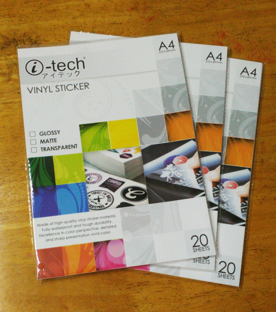 i-Tech Waterproof Printable Vinyl Sticker, Looking For on Carousell