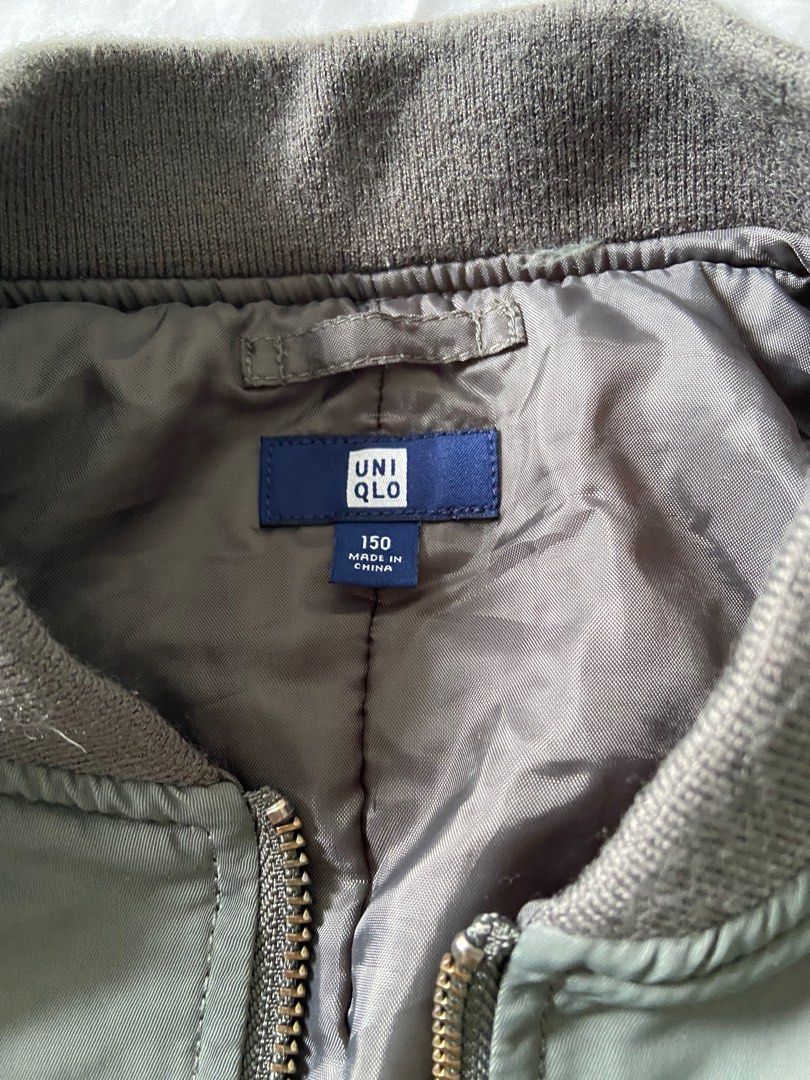 Jacket Uniqlo 150, Babies & Kids, Babies & Kids Fashion on Carousell