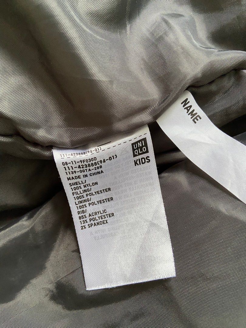 Jacket Uniqlo 150, Babies & Kids, Babies & Kids Fashion on Carousell