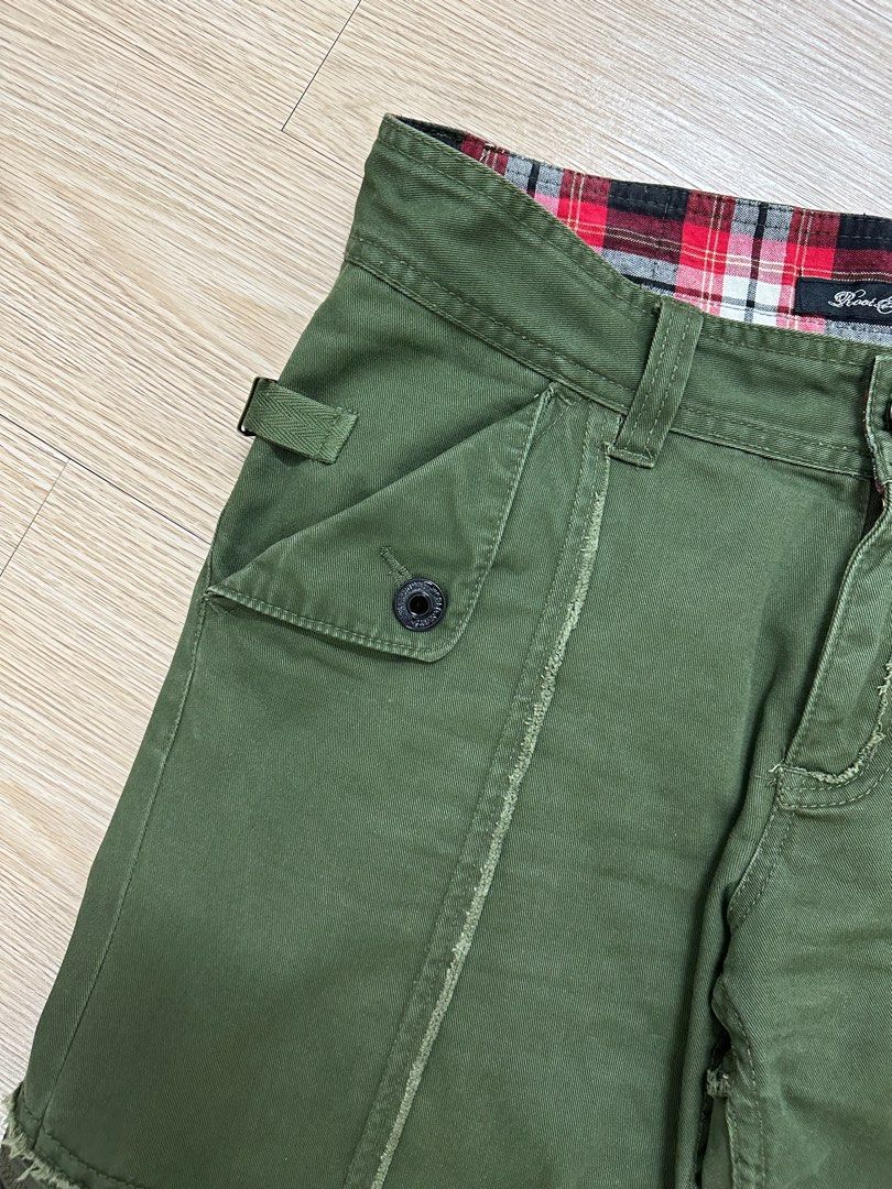 Japanese Brand Root Three Style Flared Cargo Pants Inspired by Kapital, Men's Fashion, Bottoms ...