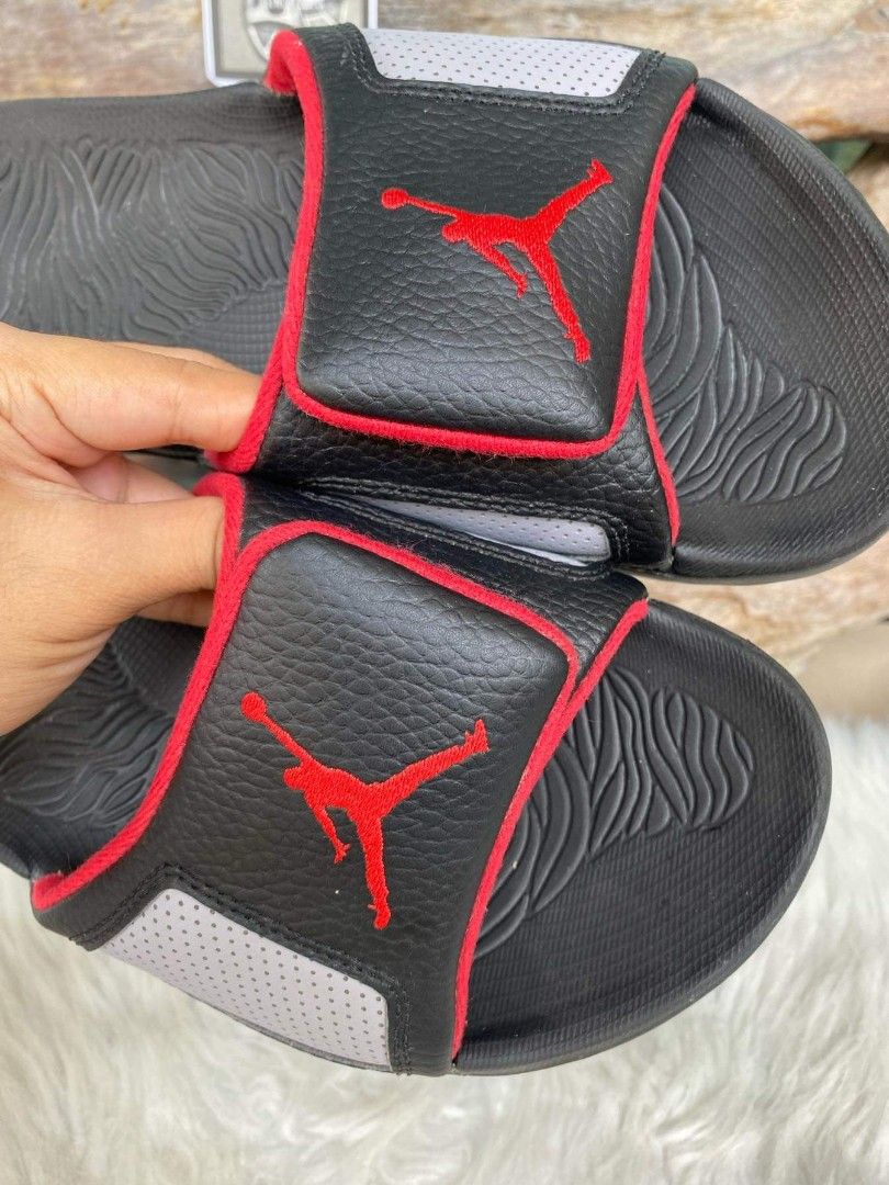 JORDAN HYDRO 3 UNIVERSITY RED (RARE), Men's Fashion, Footwear, Slippers ...