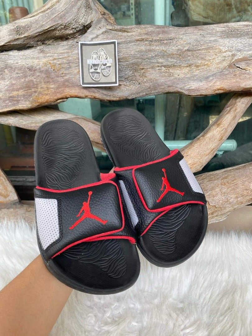 JORDAN HYDRO 3 UNIVERSITY RED (RARE), Men's Fashion, Footwear, Slippers ...
