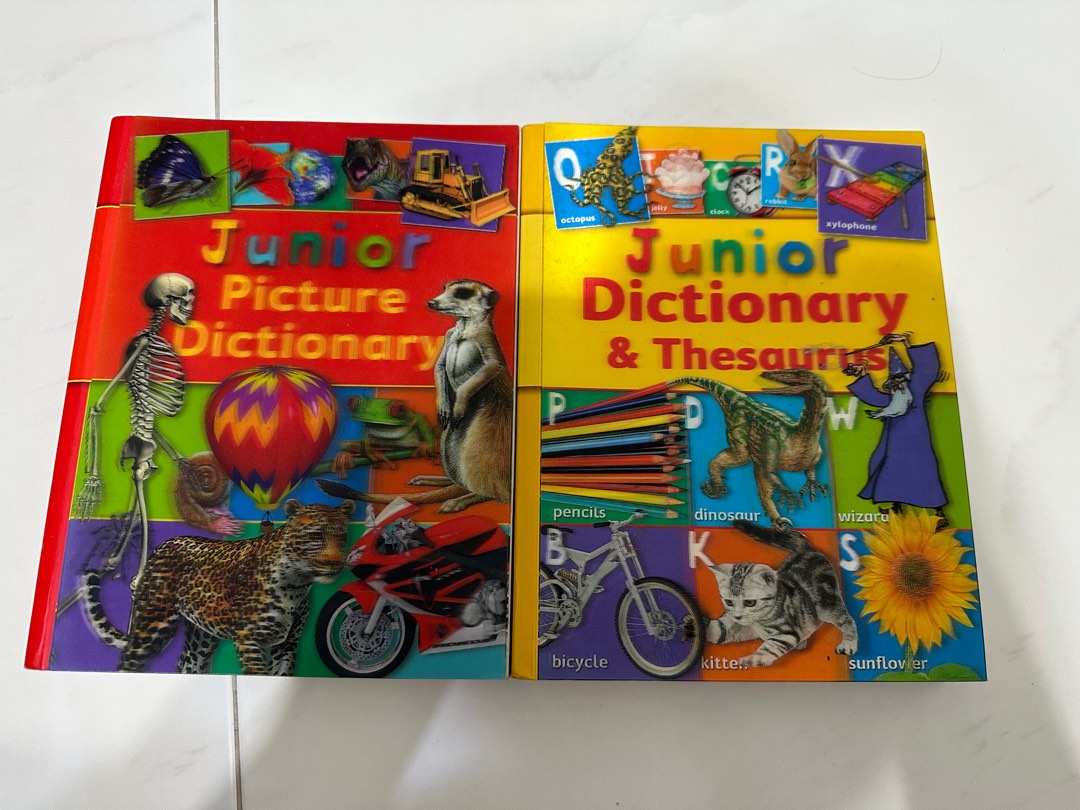 Junior picture dictionary, Hobbies & Toys, Books & Magazines, Children ...