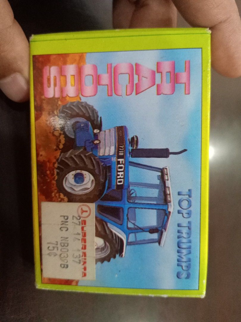 kad terup lama - playing cards vintage top trump tractors, Hobbies ...