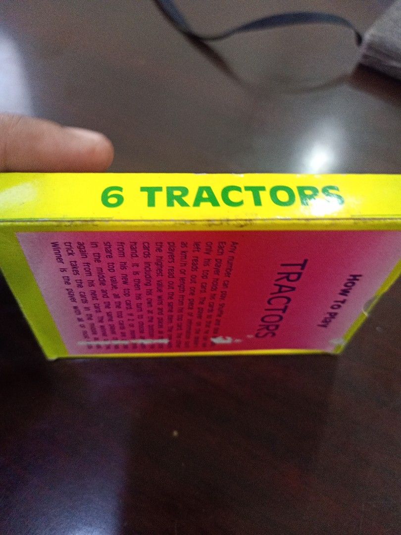 kad terup lama - playing cards vintage top trump tractors, Hobbies ...