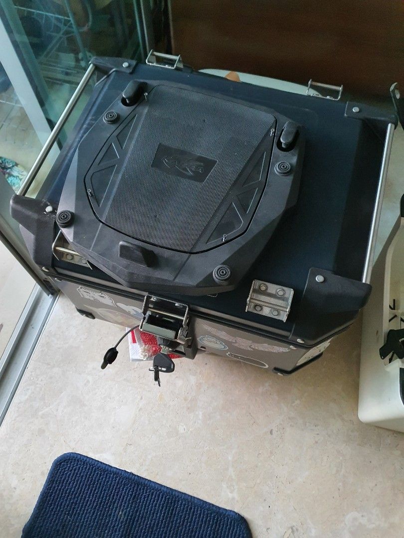 Kappa top box with base plate, Motorcycles, Motorcycle Accessories on ...
