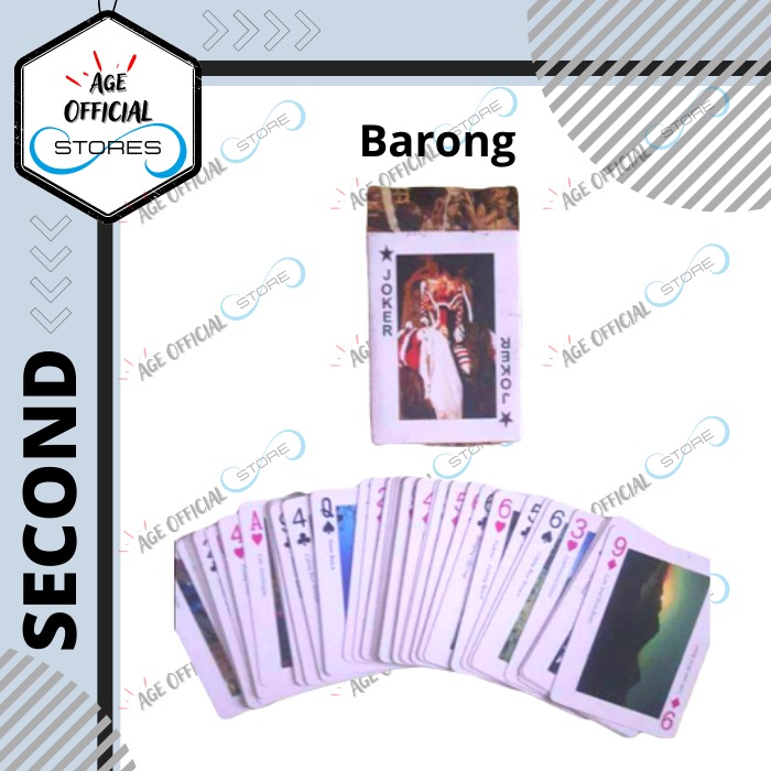 Kartu Bridge / Kartu Remi Edisi Barong Bali, Toys & Collectibles ...