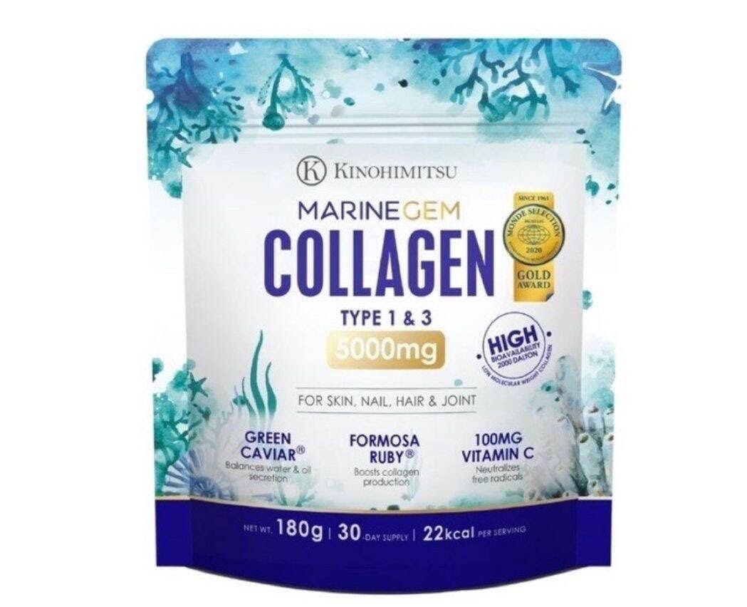 Kinohimitsu Collagen 5000mg, Health & Nutrition, Health Supplements ...