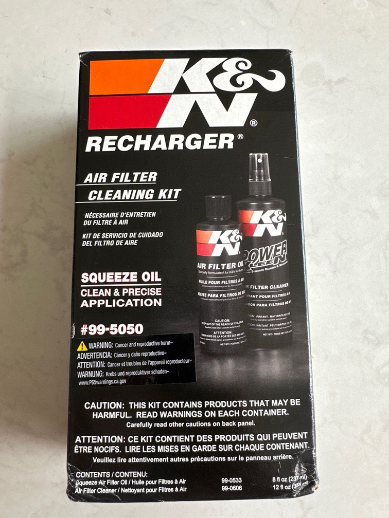 KNN (K&N) Recharger Kit, Car Accessories, Accessories on Carousell
