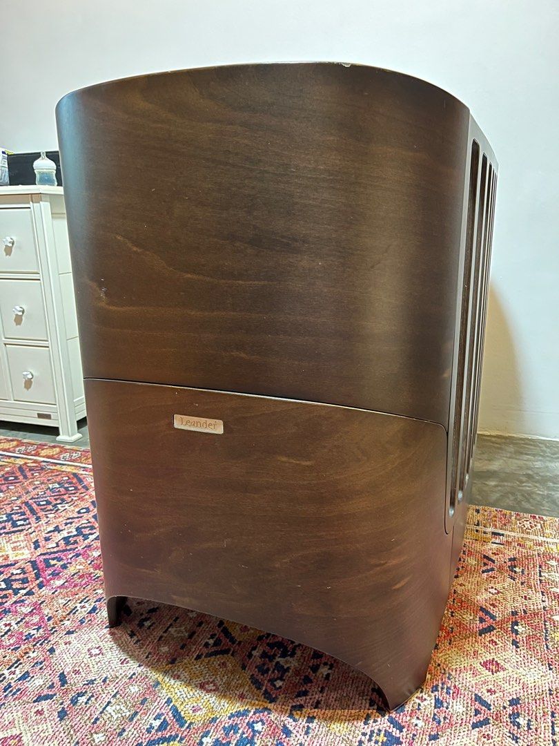 Leander cot walnut, Babies & Kids, Baby Nursery & Kids Furniture, Cots ...