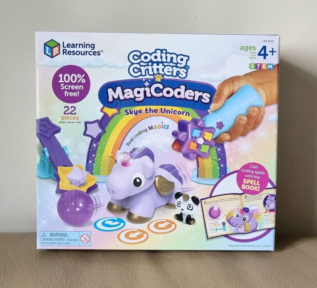 Learning Resources Coding Critters MagiCoders Skye the Unicorn, Hobbies ...