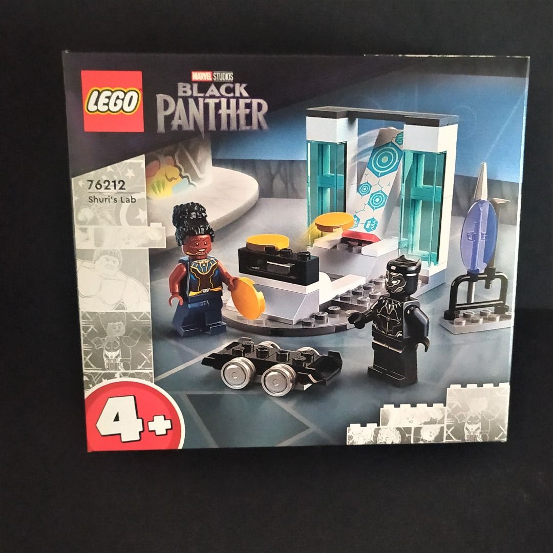 LEGO 76212 MARVEL STUDIOS BLACK PANTHER - SHURI'S LAB, Hobbies & Toys ...
