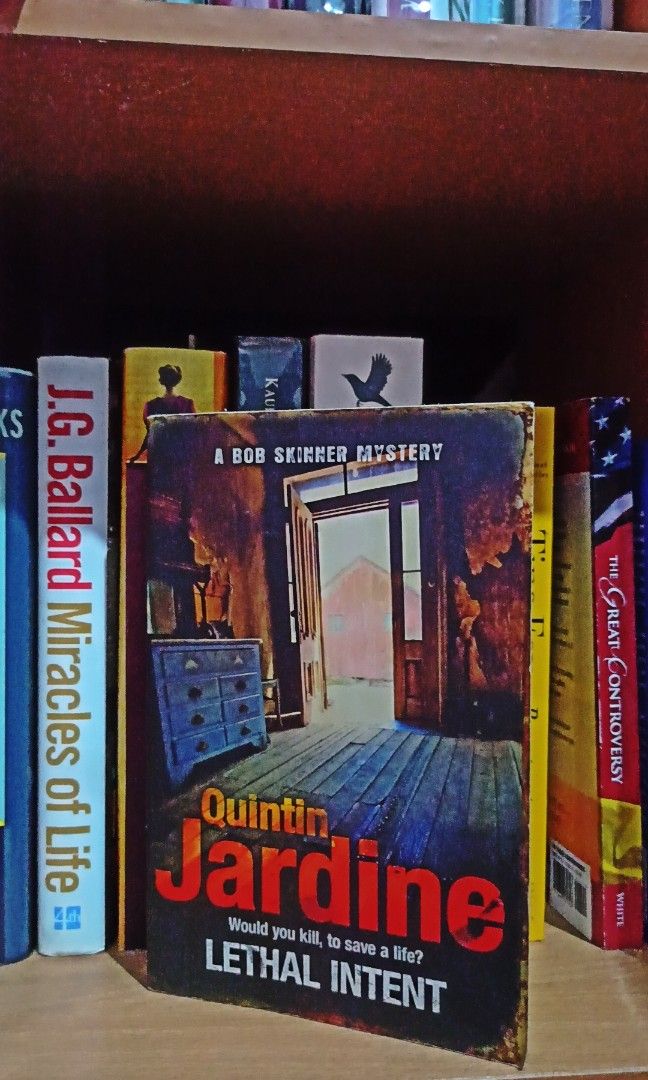 Lethal Intent by Quintin Jardine, Hobbies & Toys, Books & Magazines ...