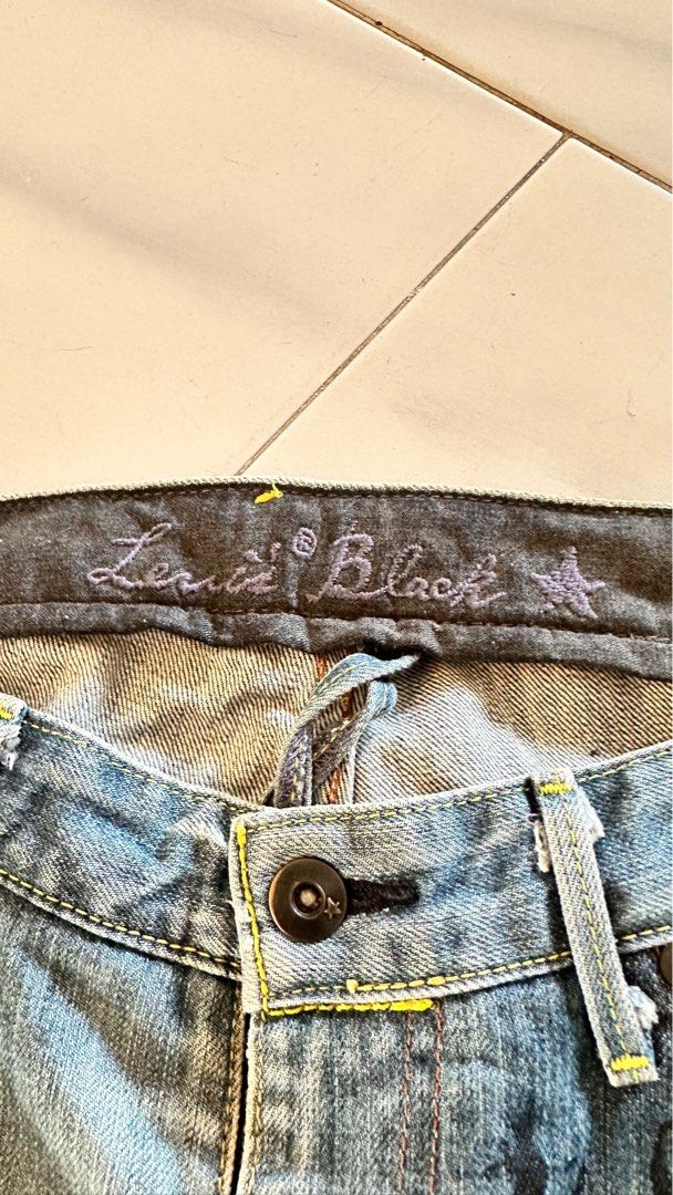 Levi’s black label jeans, Men's Fashion, Bottoms, Jeans on Carousell
