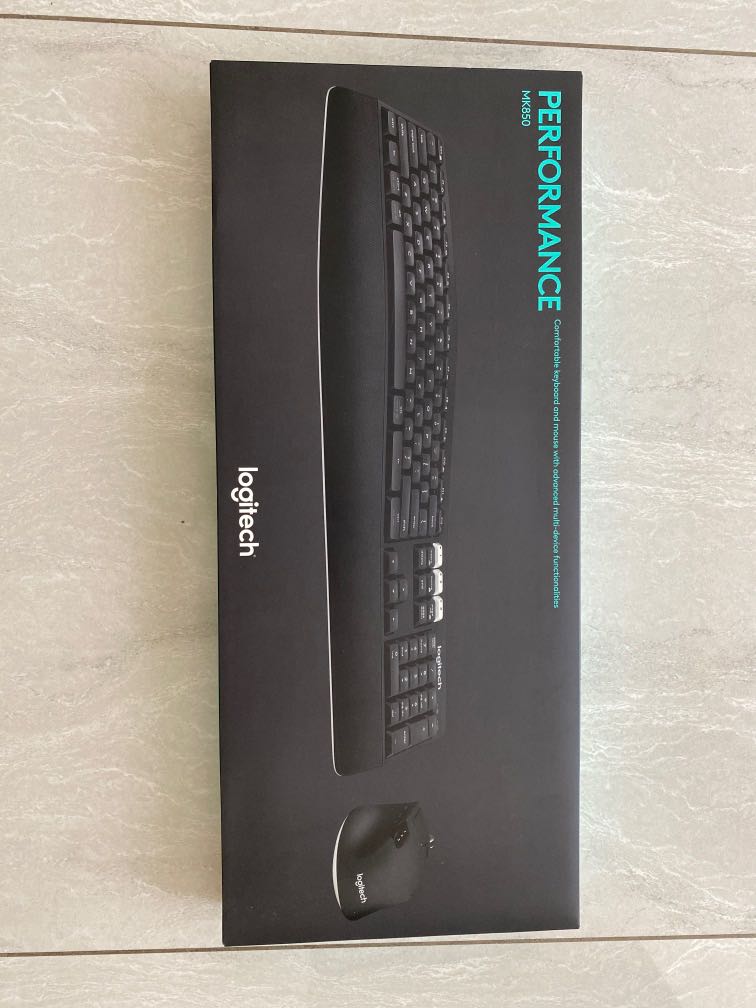 Logitech Performance Mk850 Wireless Keyboard And Mouse Computers And Tech Parts And Accessories