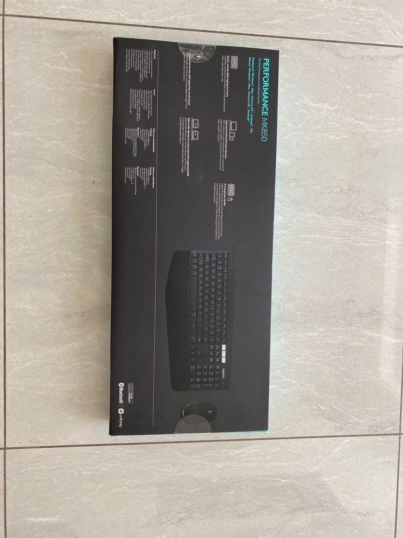 Logitech Performance Mk850 Wireless Keyboard And Mouse Computers And Tech Parts And Accessories