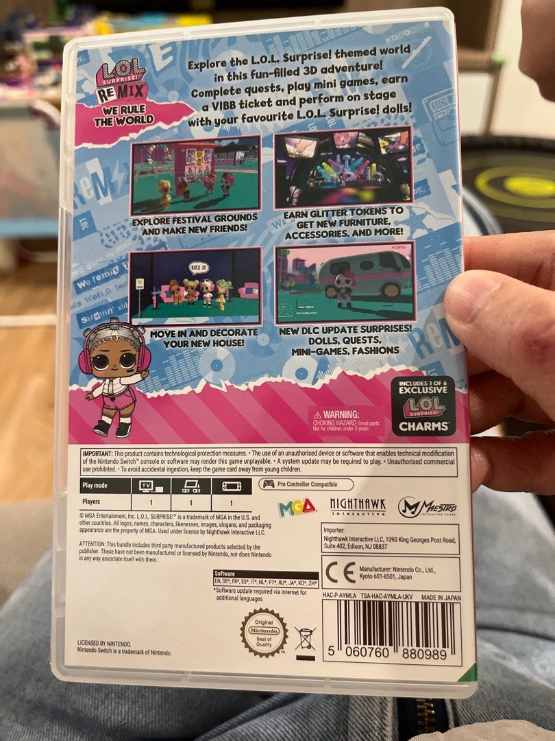 LOL SURPRISE SWITCH GAME, Video Gaming, Video Games, Nintendo on Carousell