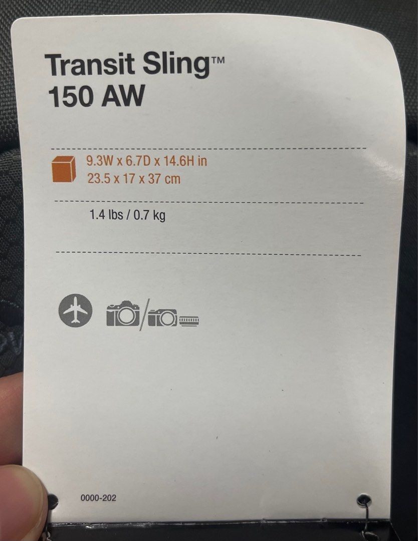 Lowepro Transit Sling 150 AW (Slate Grey), Photography, Photography ...