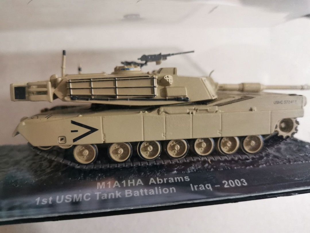 M1A1 Abrams 1:72 with box, Hobbies & Toys, Toys & Games on Carousell