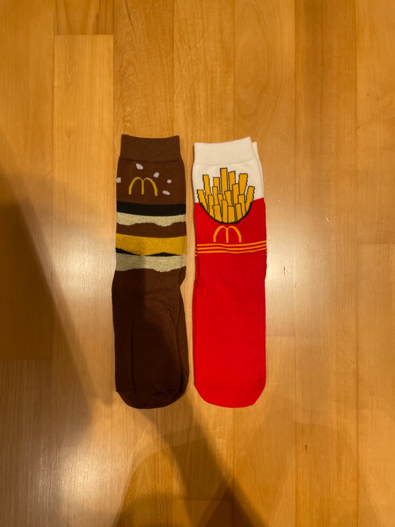 Macdonalds Socks, Men's Fashion, Watches & Accessories, Socks on Carousell