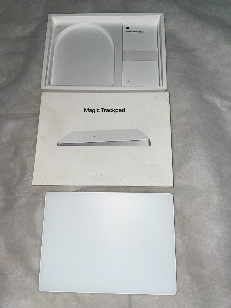 Magic Trackpad - White Multi-Touch Surface Gen 2 (Without USB-C to ...