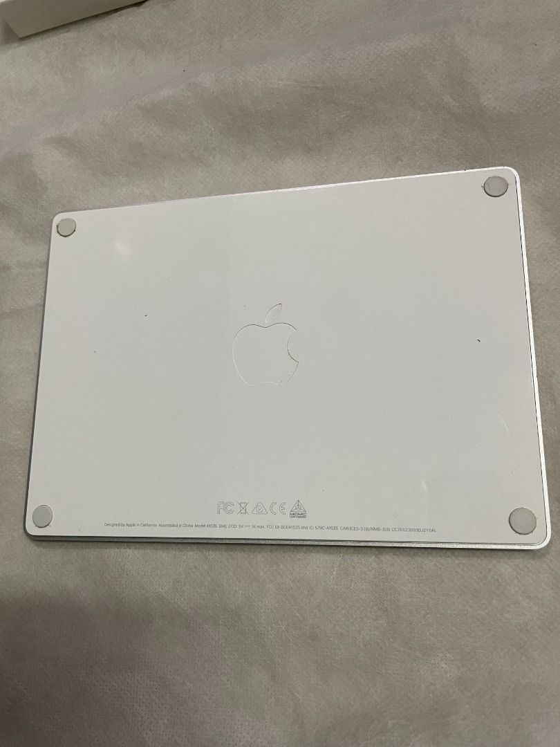Magic Trackpad - White Multi-Touch Surface Gen 2 (Without USB-C to Lightning Cable), Computers ...