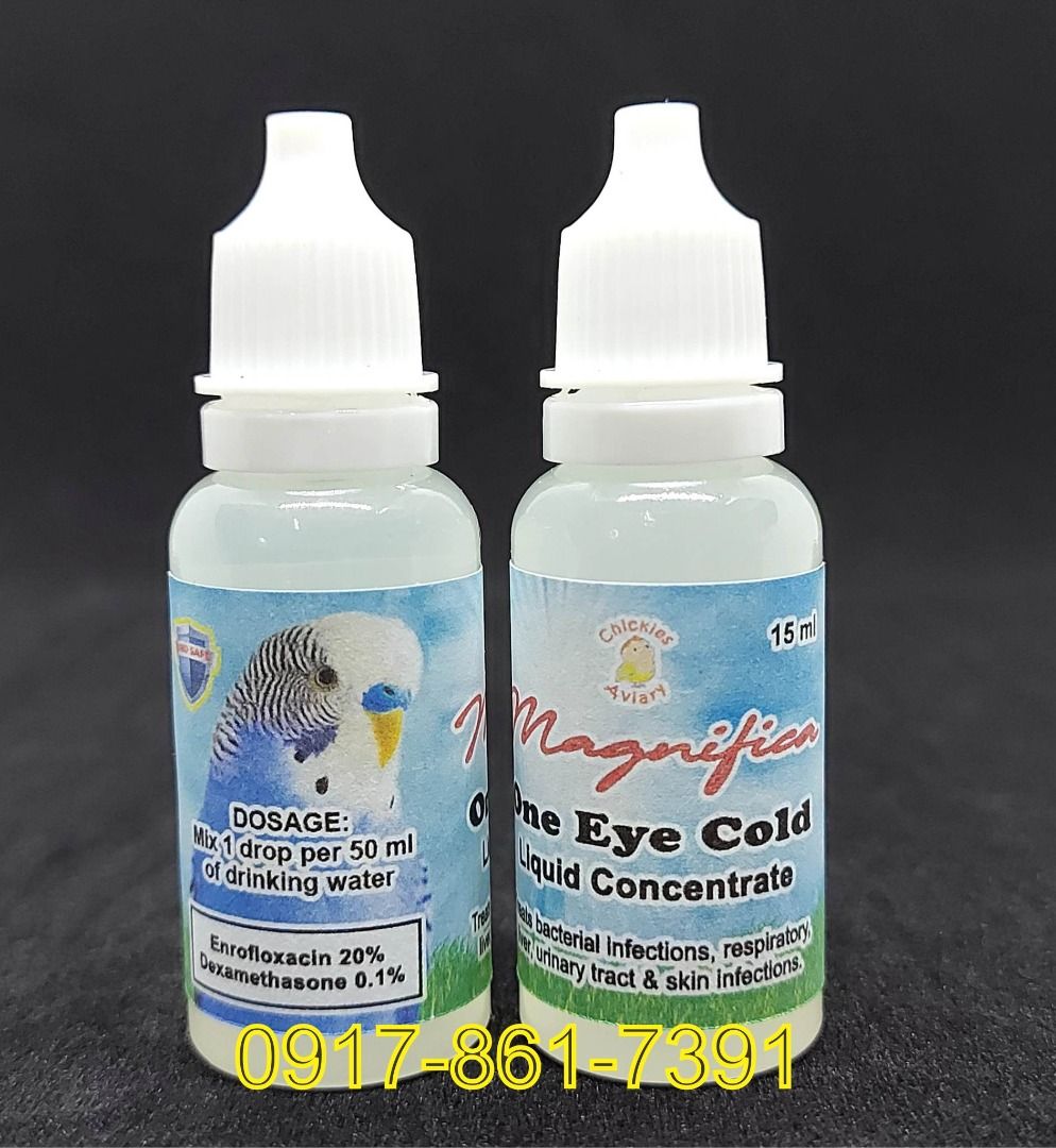 Magnifica One Eye Cold Liquid Concentrate for Birds & Pigeons ...