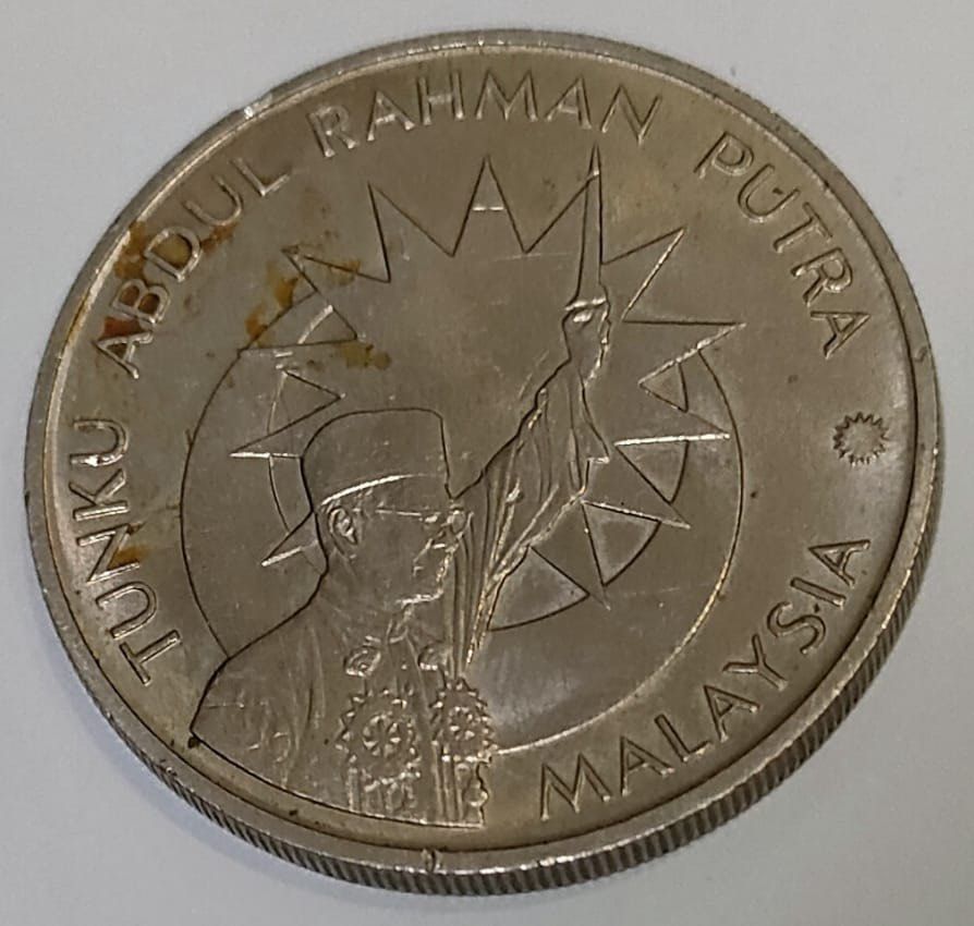 Malaysia 1 ringgit coin years 1957 on Carousell