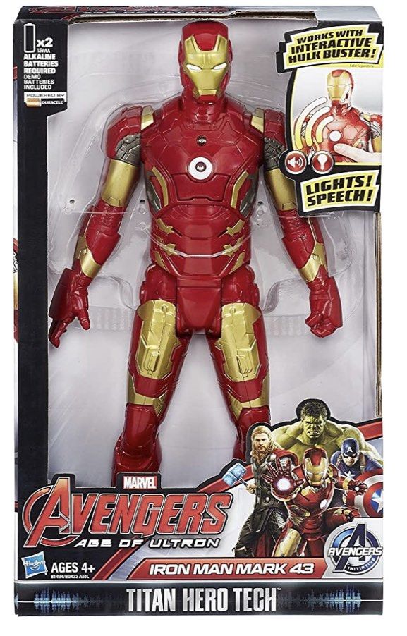Marvel Avengers Age of Ultron Titan Hero Tech Captain America and ...