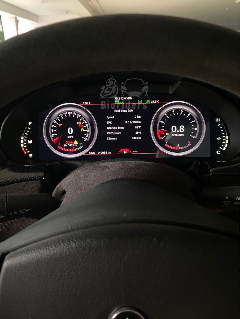 Maserati GranTurismo Quattroporte GTS GC MC GT GC system instrument ...