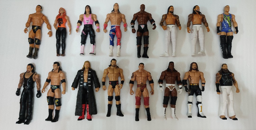 Mattel WWE Basic wrestling figure, Hobbies & Toys, Toys & Games on ...