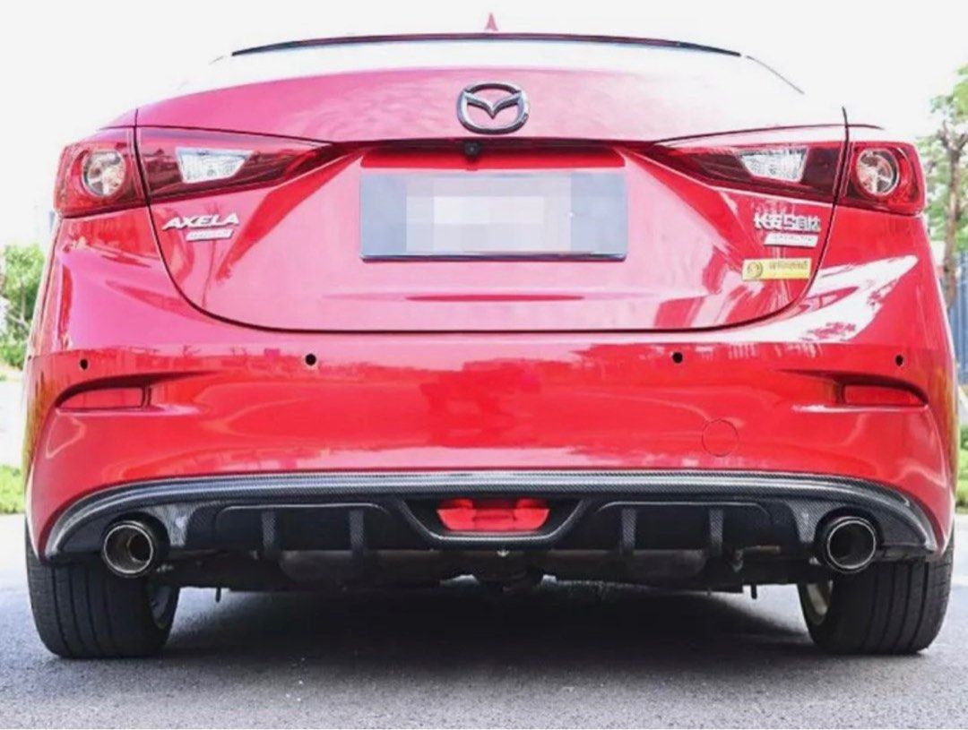 Mazda 3 Sedan (BN Model) diffuser, Car Accessories, Accessories on ...