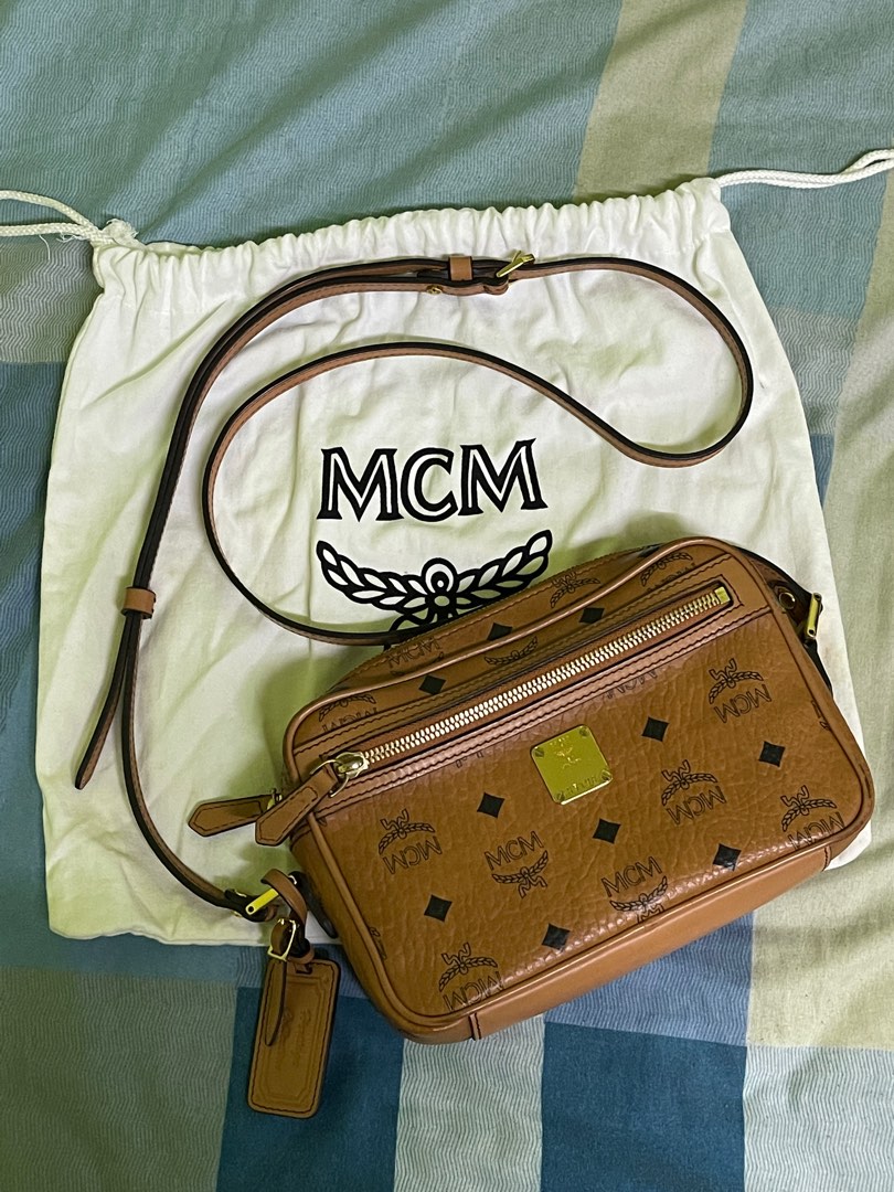 MCM, Women's Fashion, Bags & Wallets, Cross-body Bags on Carousell