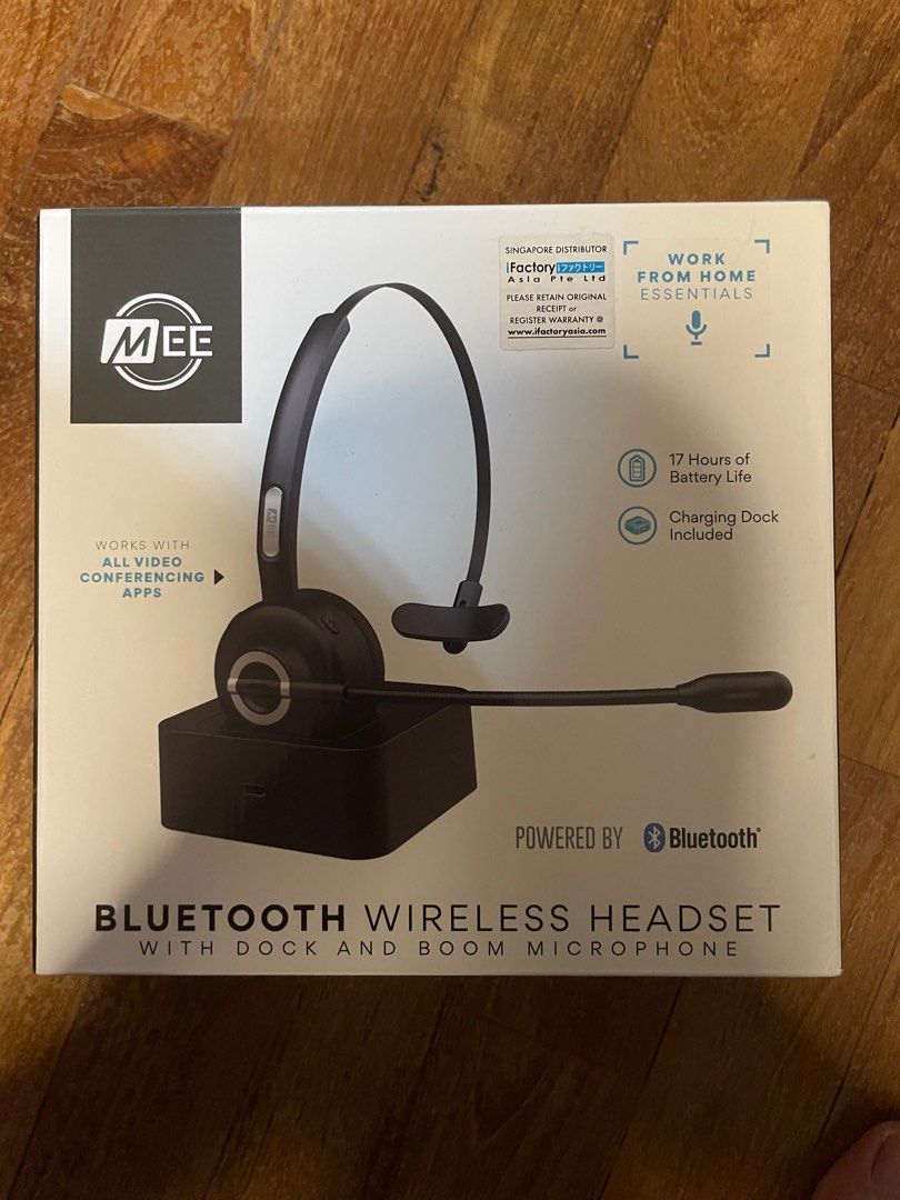 MEE Bluetooth wireless headset, Audio, Headphones & Headsets on Carousell