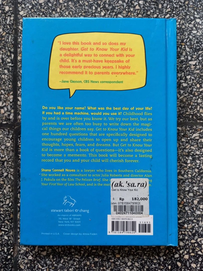 Memento Book Get to Know Your Kid, Buku & Alat Tulis, Buku Anak-Anak di ...