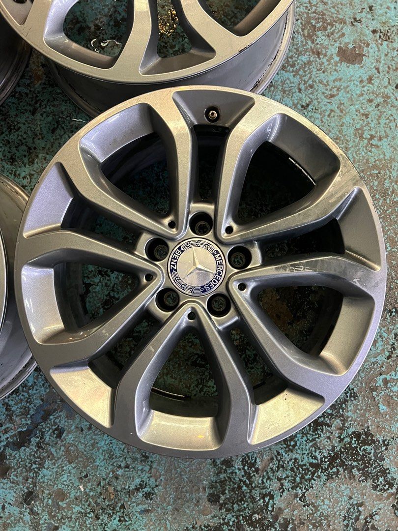 Mercedes C Class W205 stock rim, Car Accessories, Tyres & Rims on Carousell