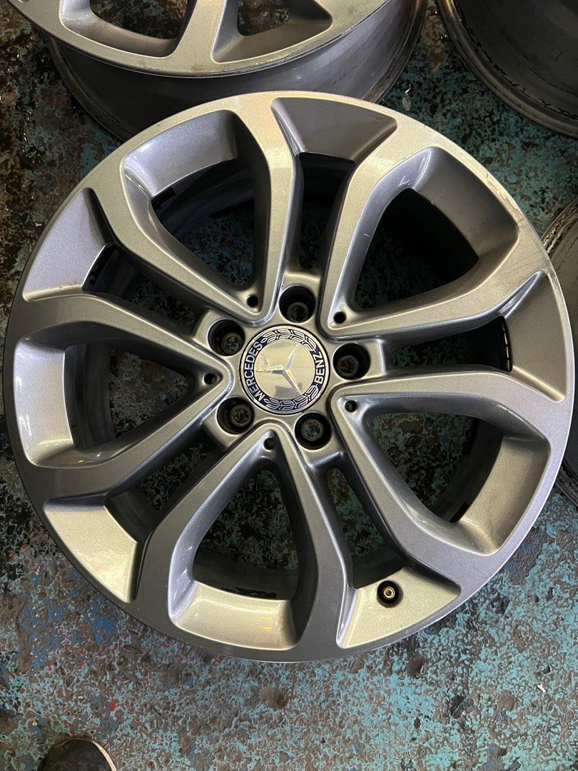 Mercedes C Class W205 stock rim, Car Accessories, Tyres & Rims on Carousell