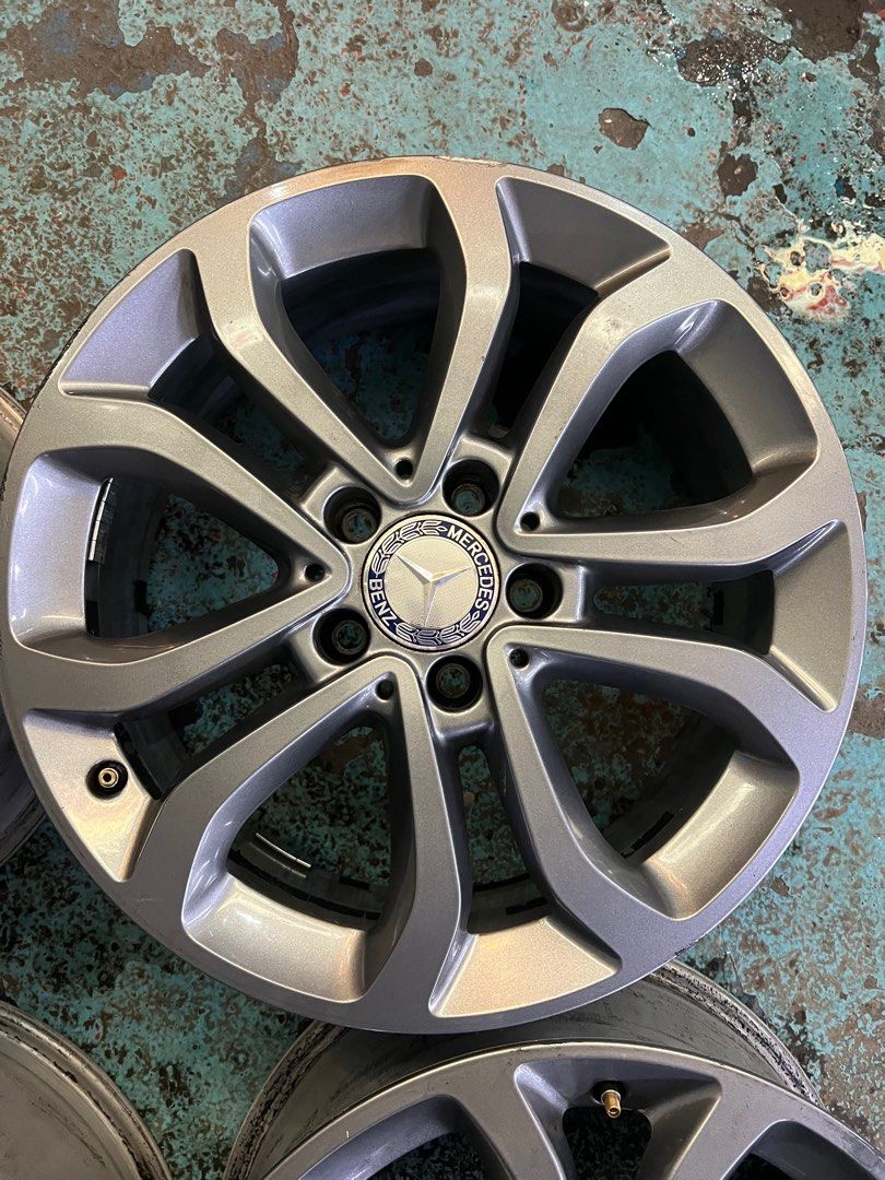 Mercedes C Class W205 stock rim, Car Accessories, Tyres & Rims on Carousell