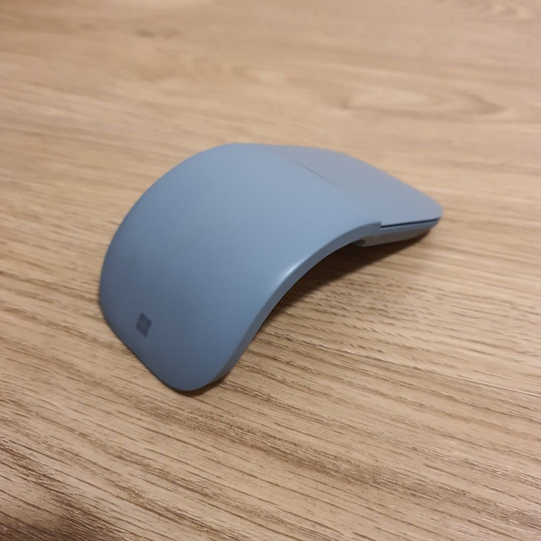 Microsoft Surface Arc Bluetooth Mouse (Ice Blue), Computers & Tech ...