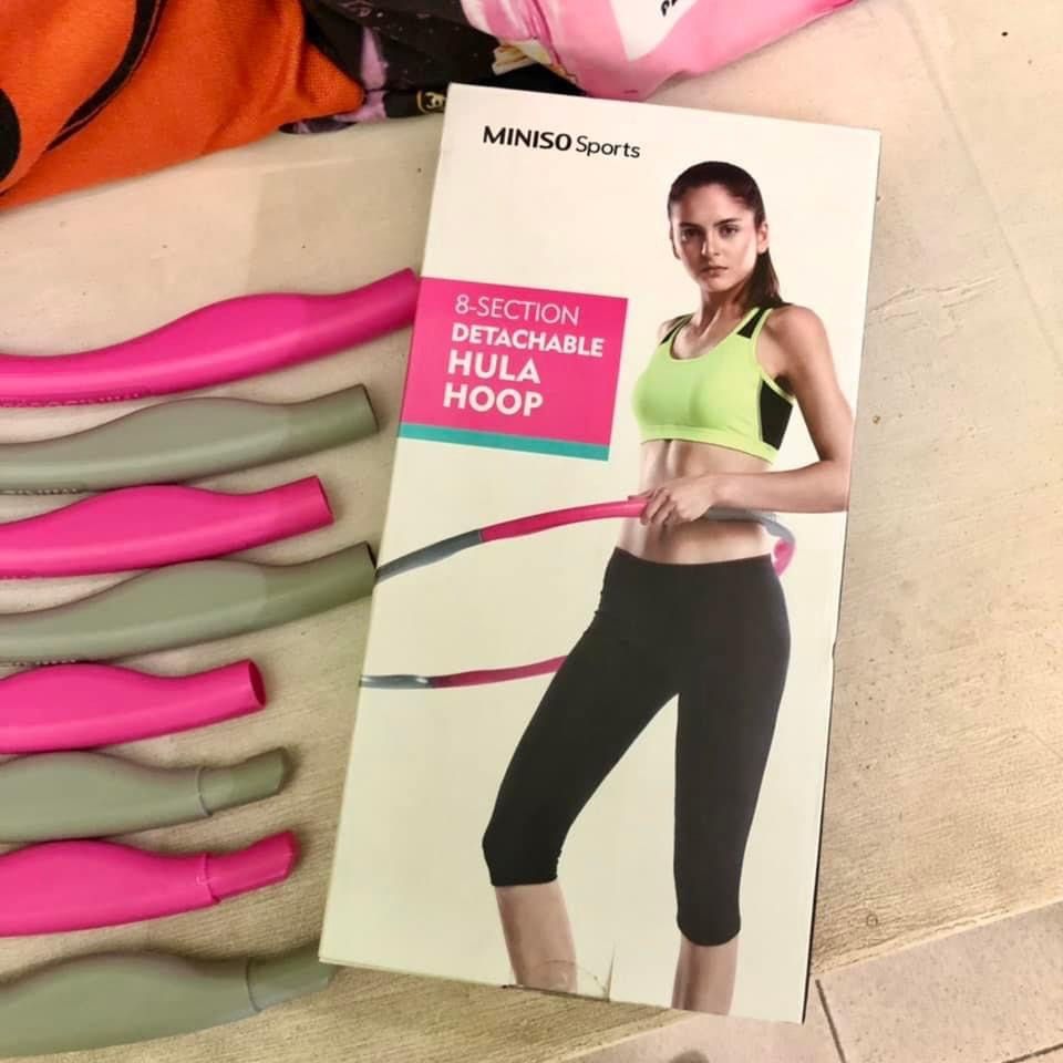Miniso Sports 8-Section Detachable Hula Hoop, Sports Equipment, Other ...