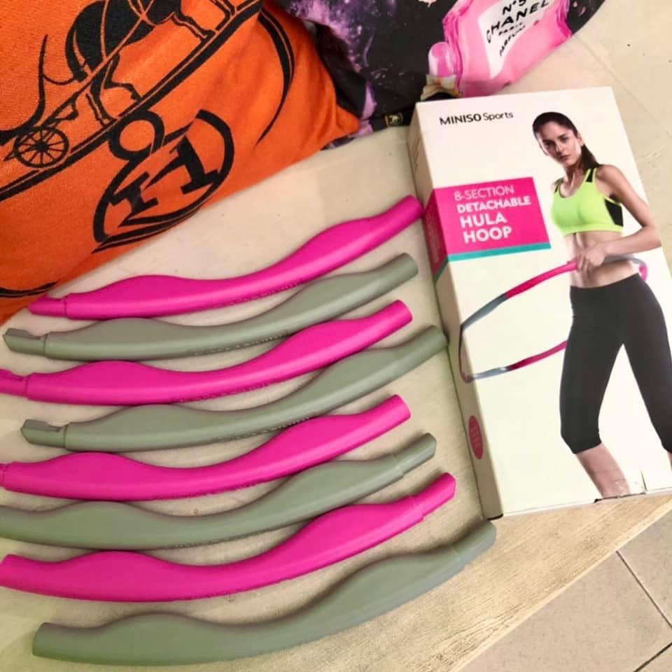 Miniso Sports 8-Section Detachable Hula Hoop, Sports Equipment, Other ...