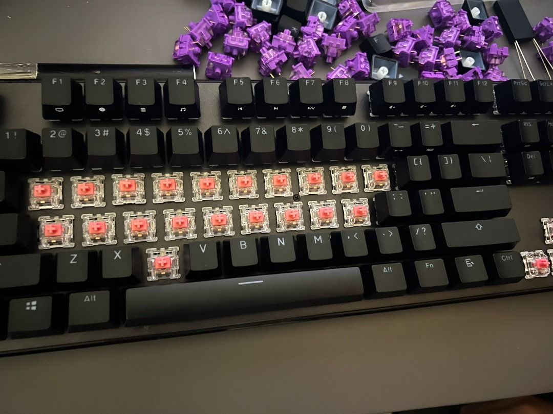 Modding Keyboard, Custom Building, Non Lubed, Pre Lubed, Lubed, [AKKO ...